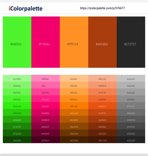 Latest Color Schemes With Rust Color Tone Combinations IColorpalette