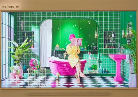 Ces 2025 سامسونج تطلق تلفاز Frame Pro بلوحة Neo Qled المتطورة عالم