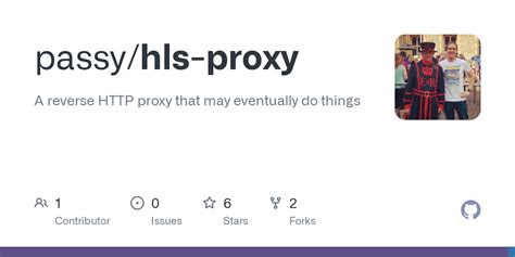 GitHub Passy Hls Proxy A Reverse Proxy That May Eventually Do Things