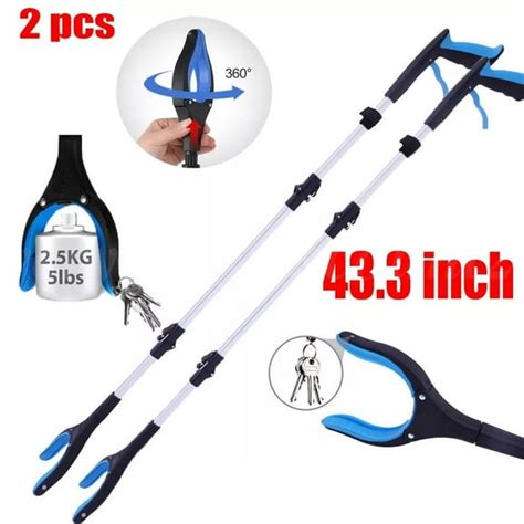 Cqcyd Long Handle Dressing Aid Stick Extendable Shoe Horn Sock Remover