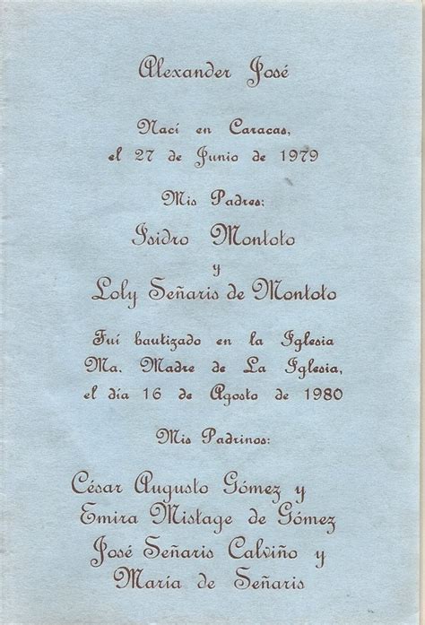 F Publividas Bautizo de Alexander José Montoto Señaris