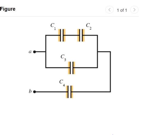solved part a calculate the charge on c1 c2 c3 c4