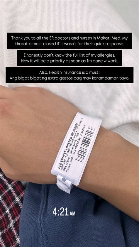 Enchong Dee Brought To Hospital Says Throat Almost Closed Due To