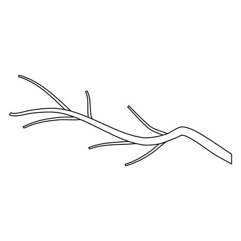 Branch Icon Vector Tree Illustration Sign Firewood Symbol Or Logo 36584675 Vector Art At Vecteezy