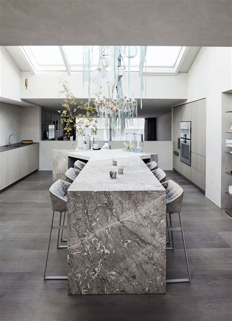 These Gorgeous Waterfall Countertops Redefine Luxury