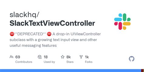 Github Slackhqslacktextviewcontroller ⛔️deprecated ⛔️ A Drop In Uiviewcontroller
