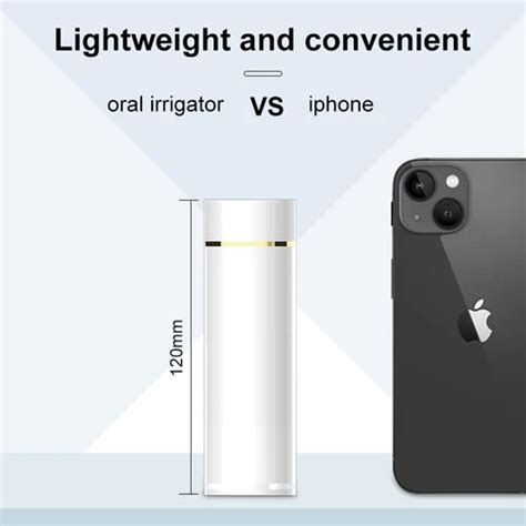 Buy Ml Mini Portable Irrigator Water Floss Water Pick Tooth Flosser Electric Cordless Water