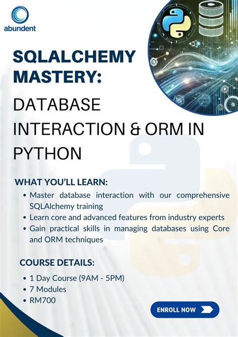 Abundent On Linkedin Abundentacademy Python Programming Sqlalchemy Datascience