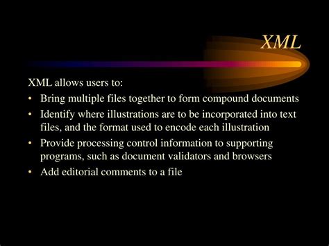 Ppt Xml An Introduction Powerpoint Presentation Free Download Id