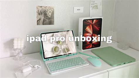 아이패드언박싱 Vlog 🖥 Sub Ipad Pro 3세대 11인치 Unboxing 📦 악세사리소개 아이패드병완치 Youtube