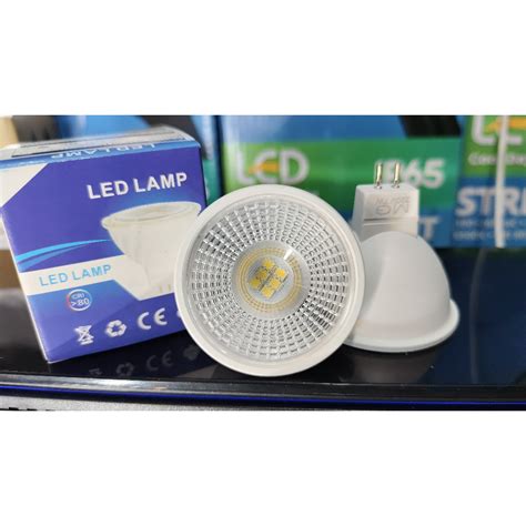 Jual Lampu Halogen Spot Cob Mr Led W Watt V Mr Tusuk Shopee Indonesia