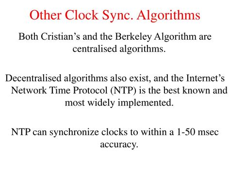 Ppt Synchronization Powerpoint Presentation Free Download Id1127066