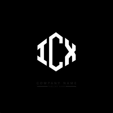Icx Letter Logo Design With Polygon Shape Icx Polygon And Cube Shape Logo Design Icx Hexagon