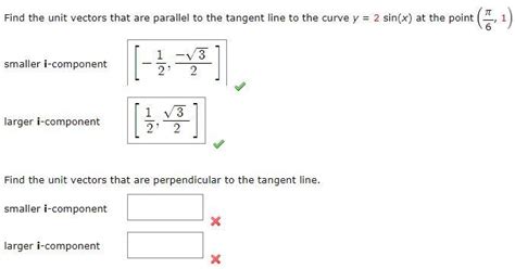 Solved Find The Unit Vectors That Are Parallel To The