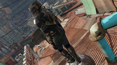 Броня Мертвый Космос Dead Space Rig Броня Fallout 4 Моды на русском для Skyrim Fallout