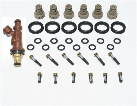 Fuel Injector Seal Kit For Toyota 3 4 V6 5vzfe O Rings Filters Pintle