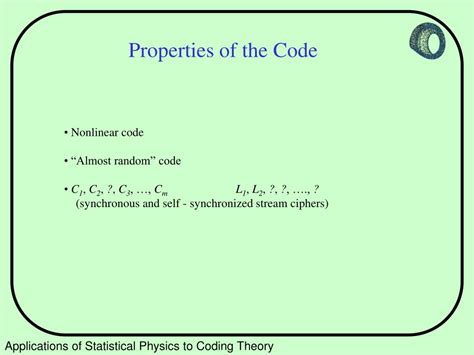 Ppt Nonlinear Dynamics Of Iterative Decoding Systems Analysis And