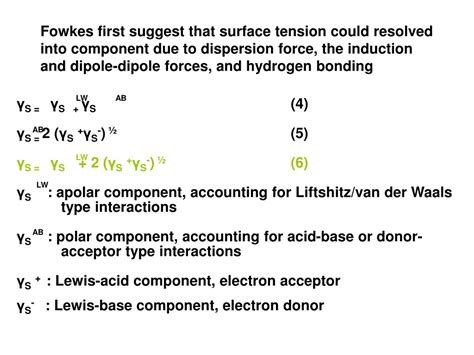 Ppt Surface Energy Study Powerpoint Presentation Free Download Id