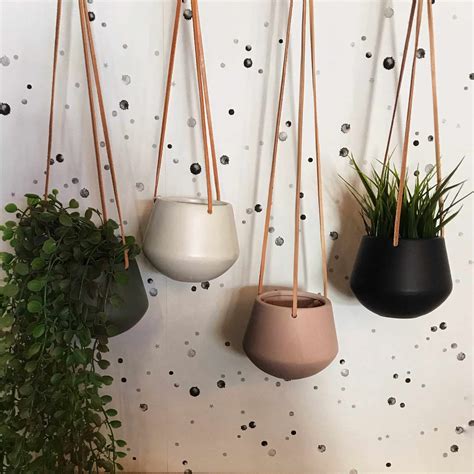 Ceramic Hanging Plant Pot Grace And Grey