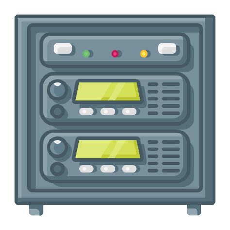 Repeater Generic Outline Color Icon