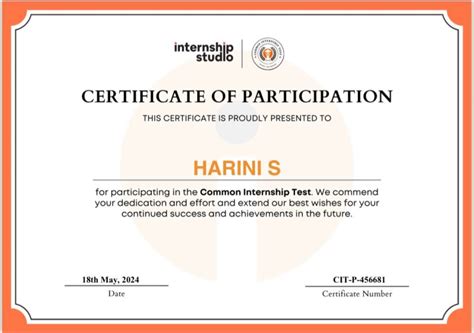Harini Saravanan On Linkedin Apptitude Internshipopportunity Cit