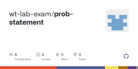 Github Wt Lab Exam Prob Statement