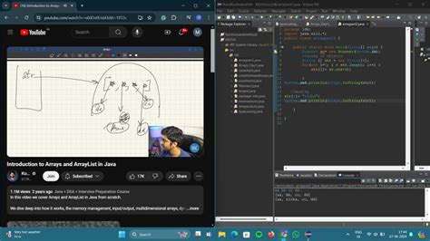 Java Dsa Learningjourney Arrays Arraylists Coding Malavika Das
