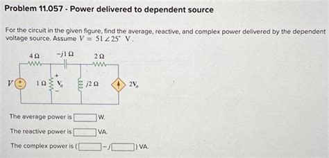Solved For The Circuit In The Given Figure Find The Chegg
