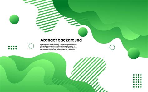 Modern Green Gradient Color Liquid Abstract Background And Fluid Shape Composition 11797232
