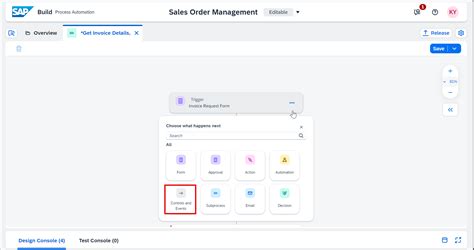 Create A Process Condition In A Vertical Layout Process Editor SAP Tutorials