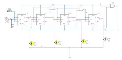 3 Bit Counter Multisim Live