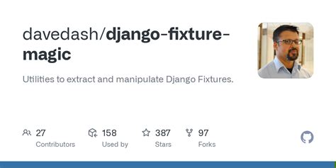 Github Davedash Django Fixture Magic Utilities To Extract And Manipulate Django Fixtures