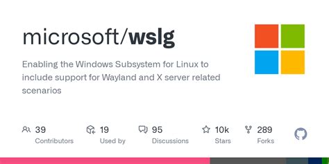 GitHub Microsoft Wslg Enabling The Windows Subsystem For Linux To