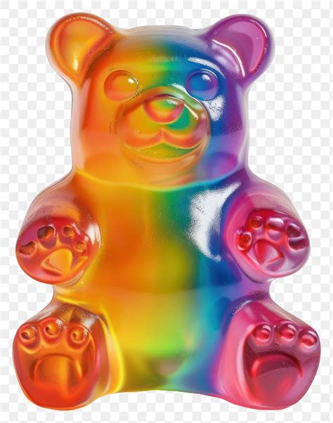 Png Colorful Gummy Bear Figurine Premium Png Rawpixel