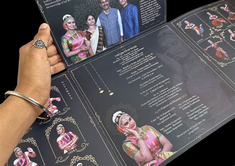 Arangetram Invitation Design On Behance