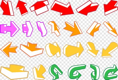 3d Arrows Png Pngwing