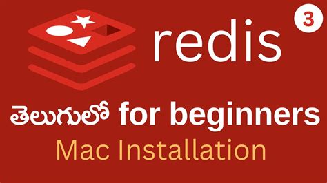 How To Install Redis On Mac Tutorials For Beginners In Telugu 3 Youtube