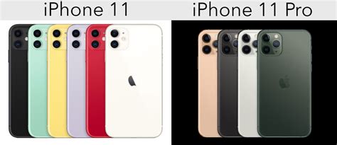 Iphone 11 Iphone 11 Pro Quelles Différences Entre Les Nouveaux
