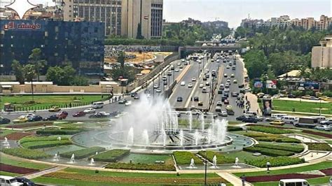 دمشق الشام ساحة الامويين خريف Youtube