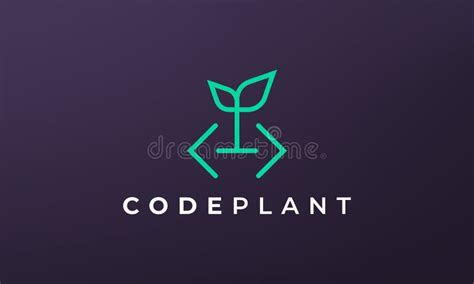 Coding Leaf Logo Stock Illustrations 32 Coding Leaf Logo Stock