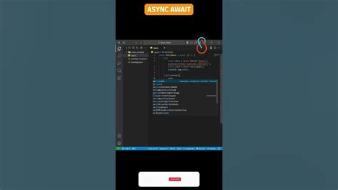 Asyncawait In Nodejs Nodejs Shorts Youtube