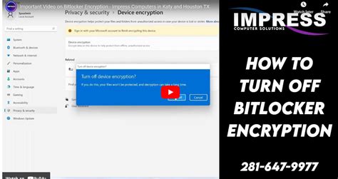 How To Check Your Computer If Bitlocker Encryption Is Enabled Impress Computers