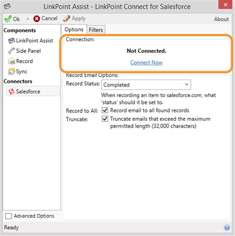 Quick Start Guide Linkpoint Connect Outlook Salesforce Knowledge Base Linkpoint360
