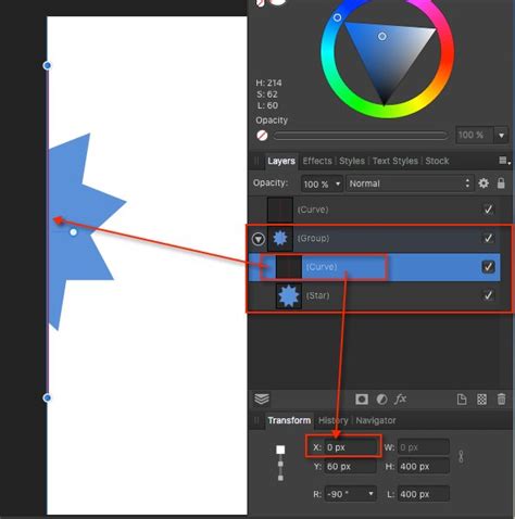 Affinity Designer Snap Based On Curve In Selection Desktop Questions MacOS And Windows