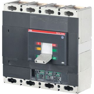 ABB Componenten Tmax XT XT6S 1000 Ekip Dip Lsi In 1000 4 Polig Vast Met Vooraansluiting Electr
