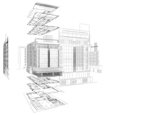 3d Architecture Abstract Stock Illustration Illustration Of Abstract