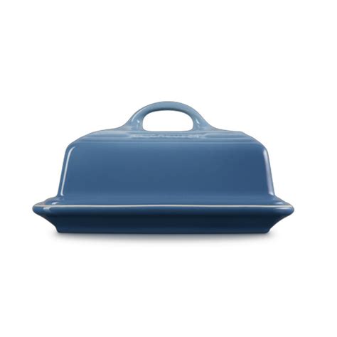 Le Creuset Stoneware Butter Dish Chambray Charlies
