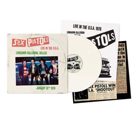 Sex Pistols Live In The Usa 1978 Dallas Red House Records