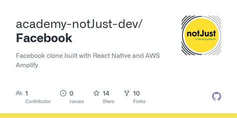github academy notjust dev facebook facebook clone built with react native and aws amplify