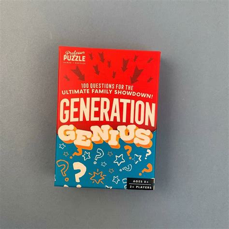 Generation Genius Quiz Game By Nest Ts